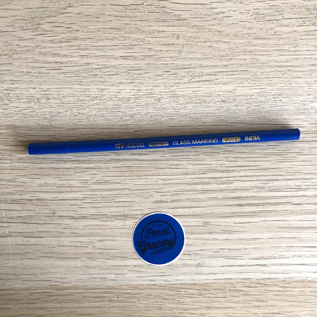 Apsara Super Glass Marking Blue made in India - Etsy