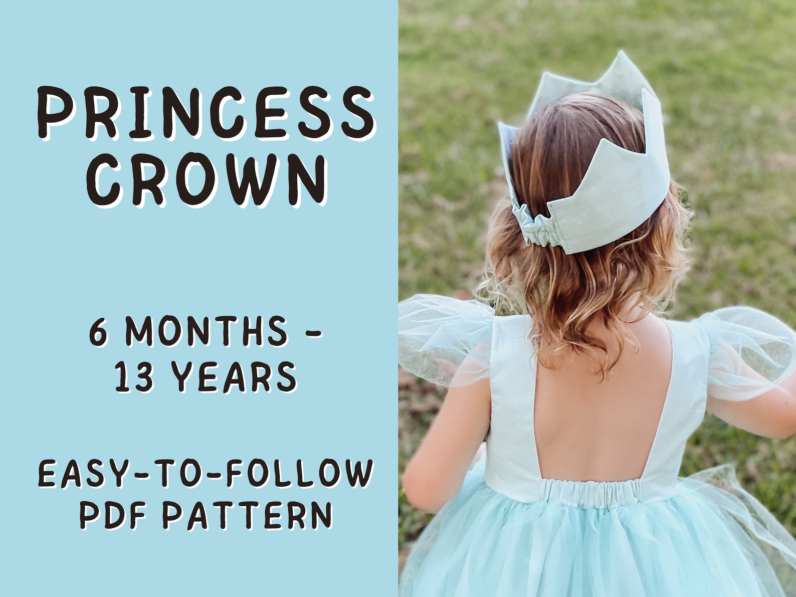 Crown Sewing Pattern King Crown for Kids Costumes Prince and - Etsy