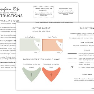 Bandana Bib Pattern | Baby Bandana, Dribble Bib Pattern Download, Bib ...