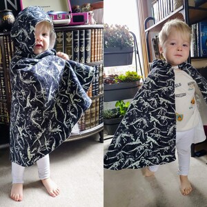 Kids Hooded Cloak PDF Sewing Pattern - Etsy