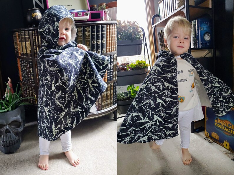 Kids Hooded Cloak PDF Sewing Pattern - Etsy