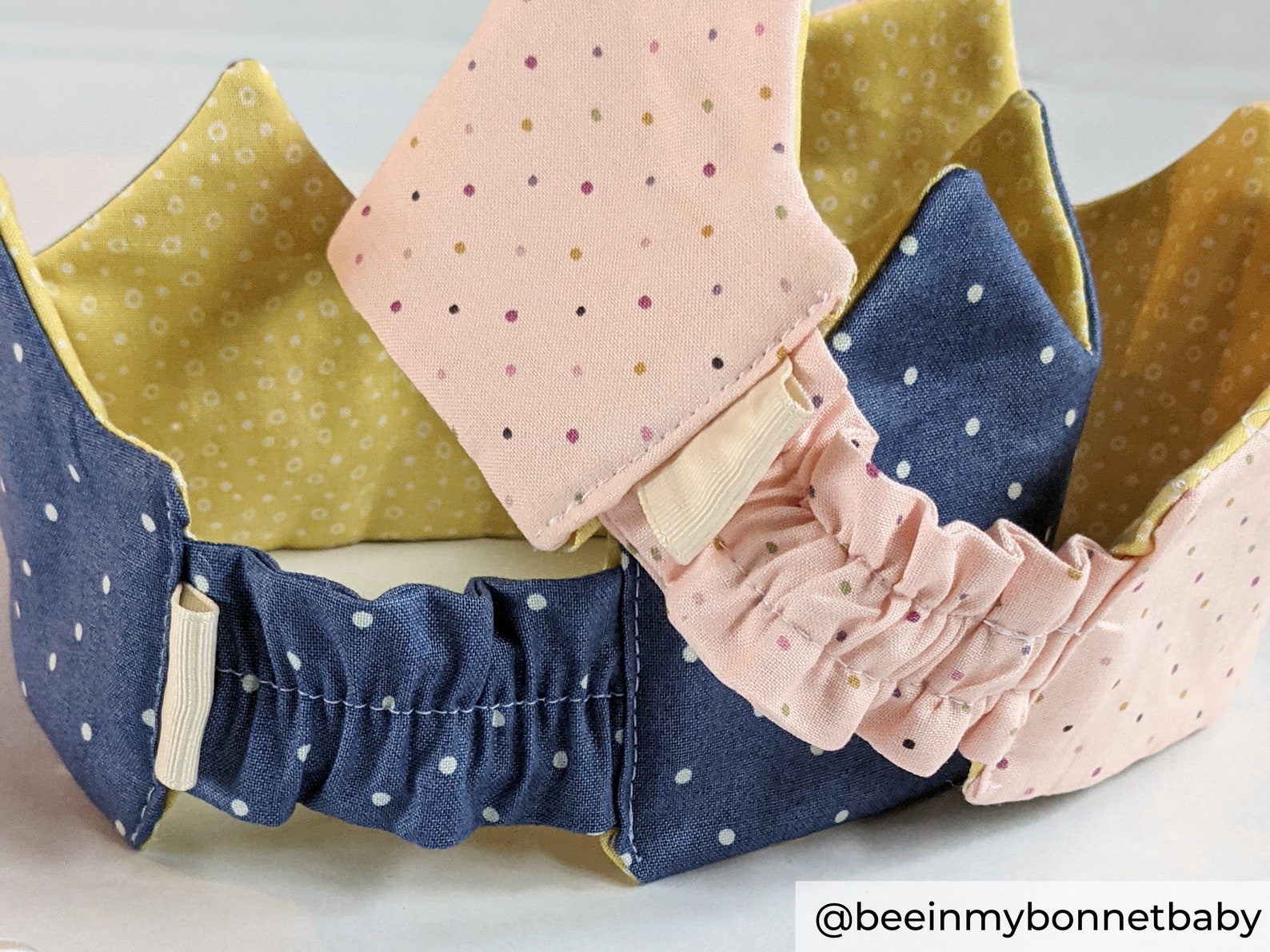 Baby Crown Sewing Pattern Fabric Crown for 1st Birthday - Etsy Australia