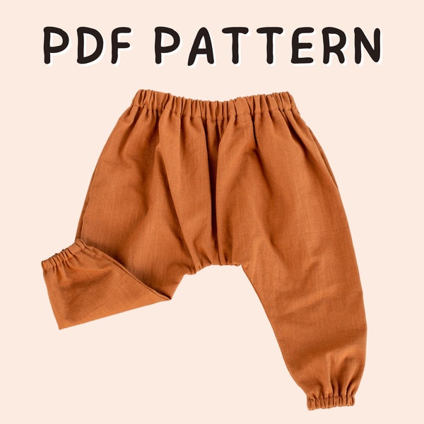Parachute Pants Pattern - Etsy