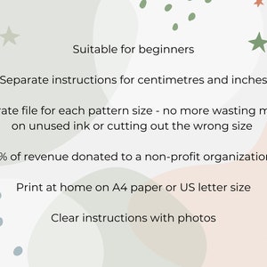 Printable Scrunchie Pattern Digital Downloadable Hair | Etsy