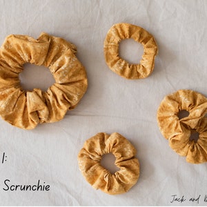 Printable Scrunchie Pattern | Digital Downloadable Hair Scrunchy ...