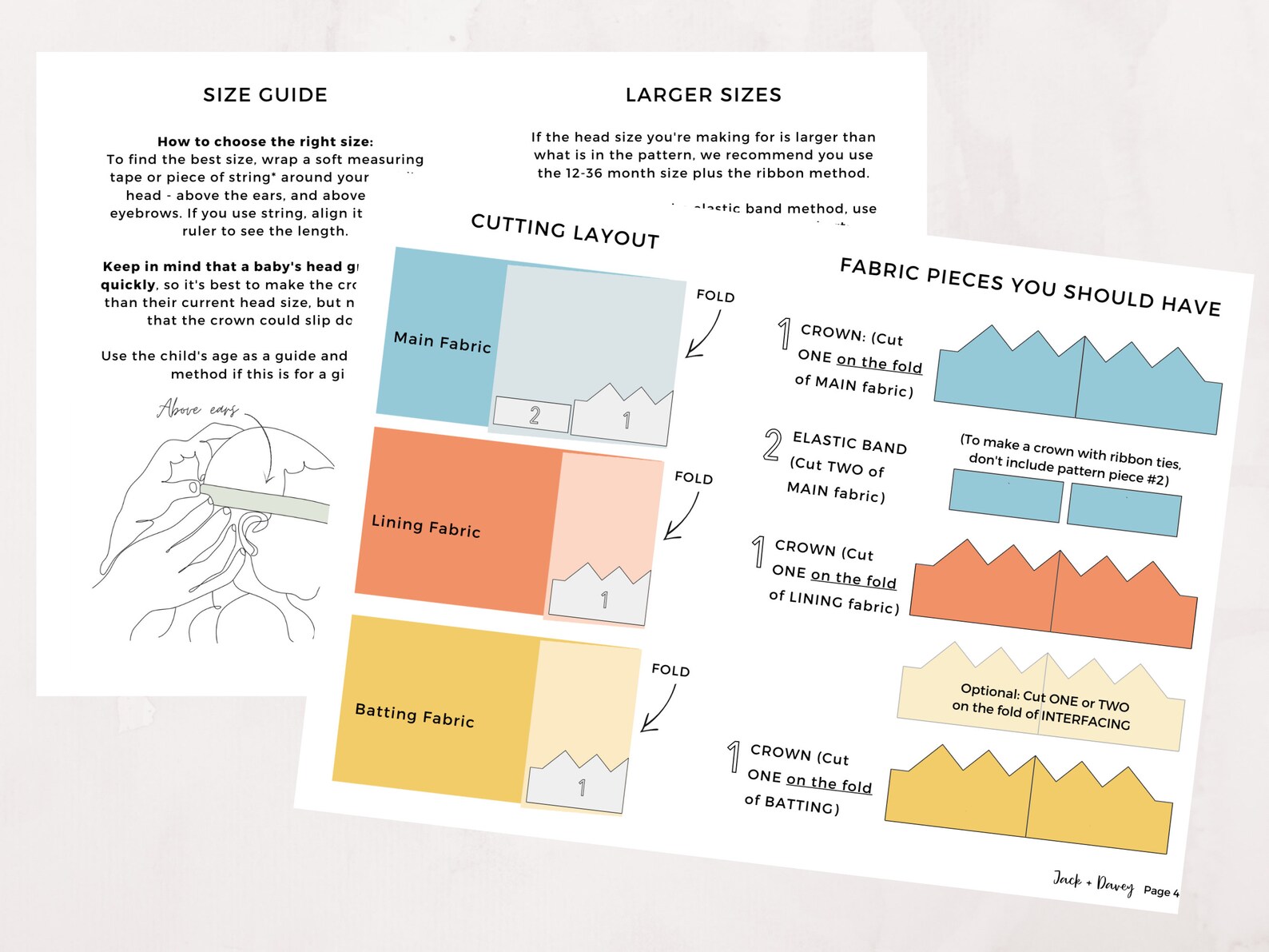 Crown Sewing Pattern King Crown for Kids Costumes Prince and - Etsy