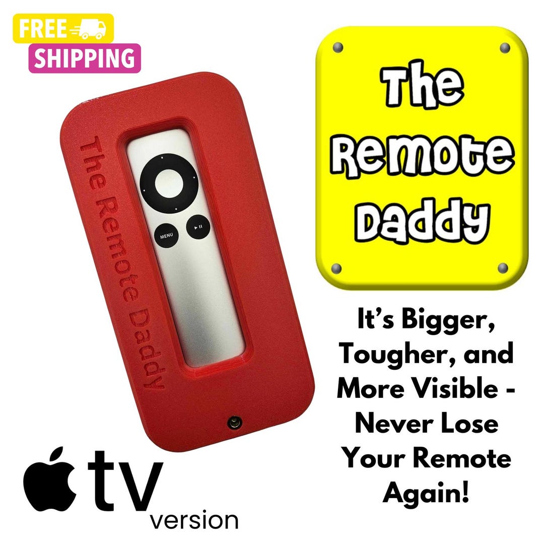 The Remote Daddy - A Remote Housing for Apple Remotes: It is BIG ...