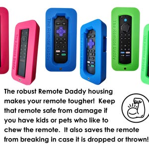 The Remote Daddy - A Remote Housing for Fire TV Stick Remotes: It is ...
