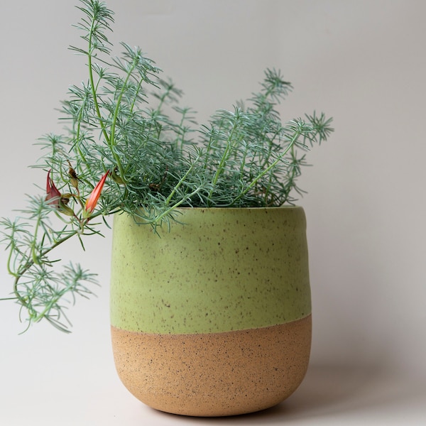 Pottery Plant Pot - Etsy Australia