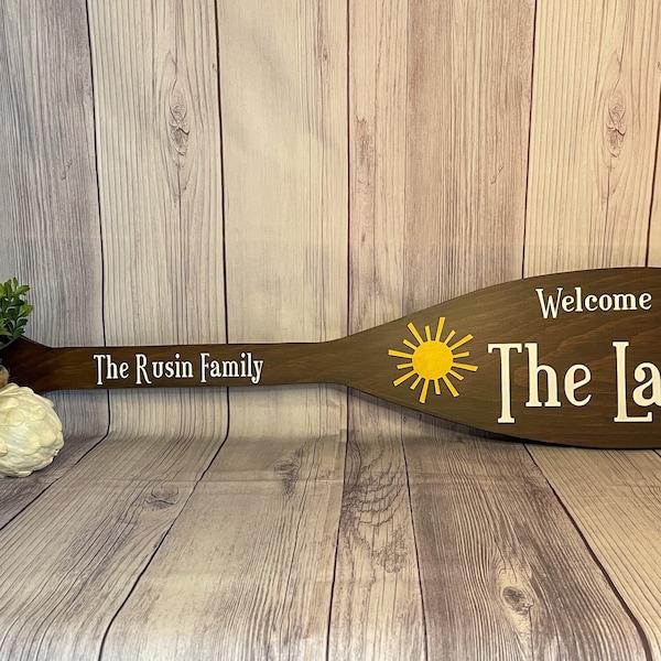 Paddle Sign - Etsy