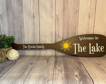 Canoe Personalized Paddle - Etsy