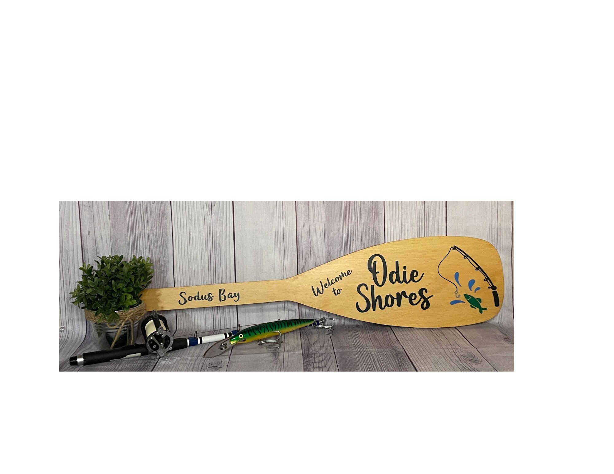 Exterior Lake House Sign/canoe Paddle Sign/boat Dock Sign/personalized ...