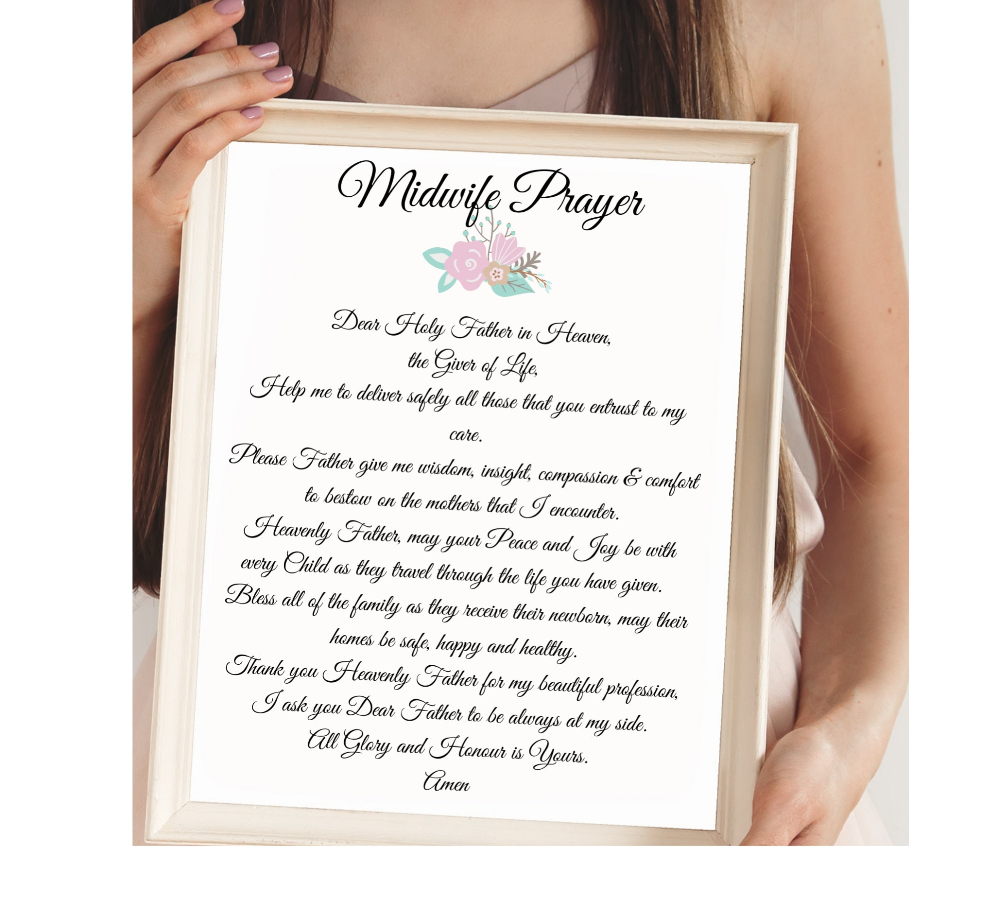 Prayer for Midwife Midwife Gift Midwife Appreciation | Etsy