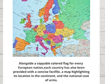 Country Facts, Figures & Flags ,color and Educate, Fun Flag Printables ...