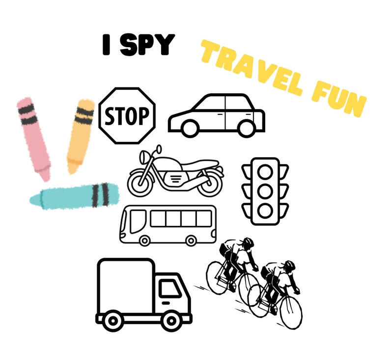 Road Trip Boredom Busters for Kids - Instant Download - Beach ...