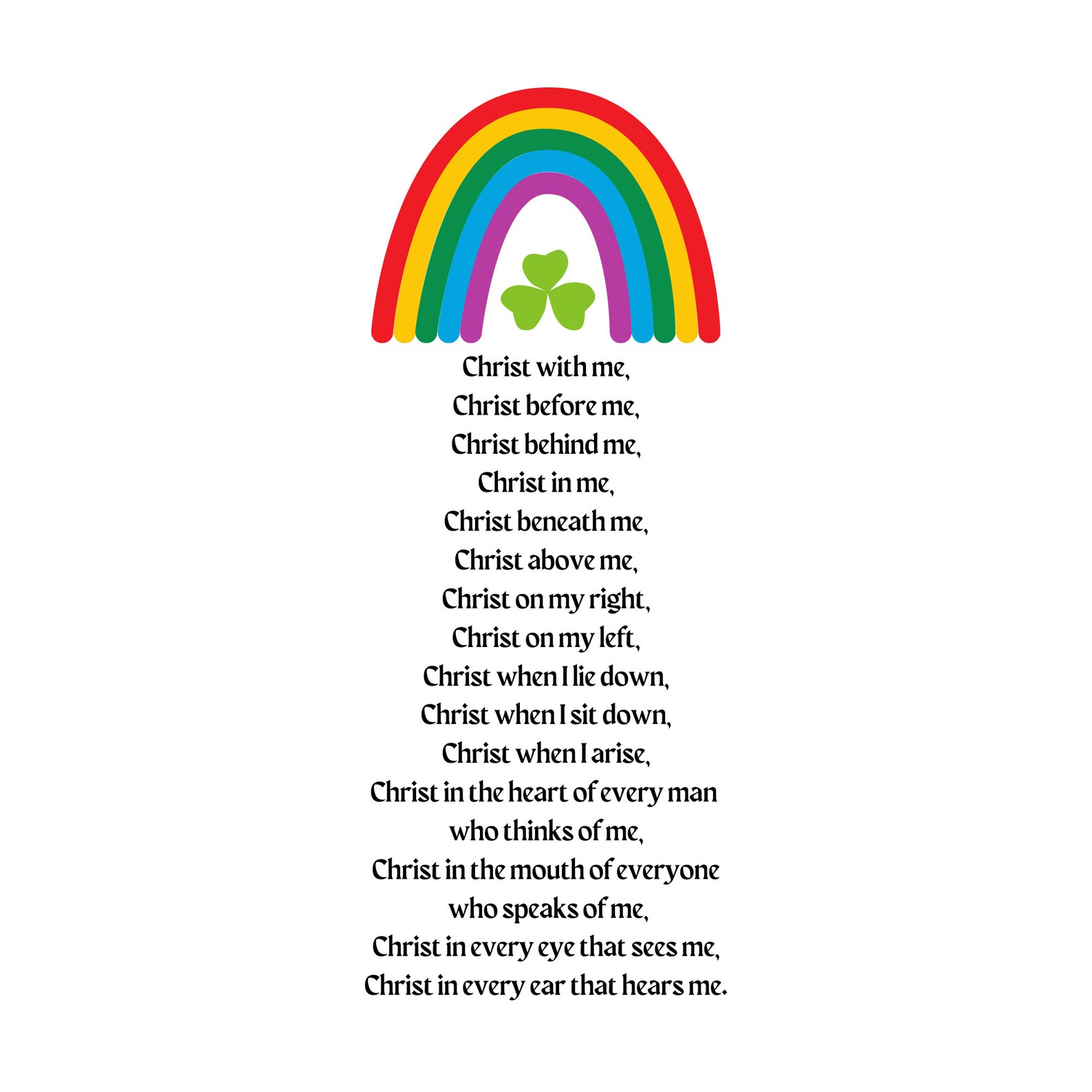 St Patrick's Printable Prayer,irish ,celtic Prayer,marriage Blessing ...