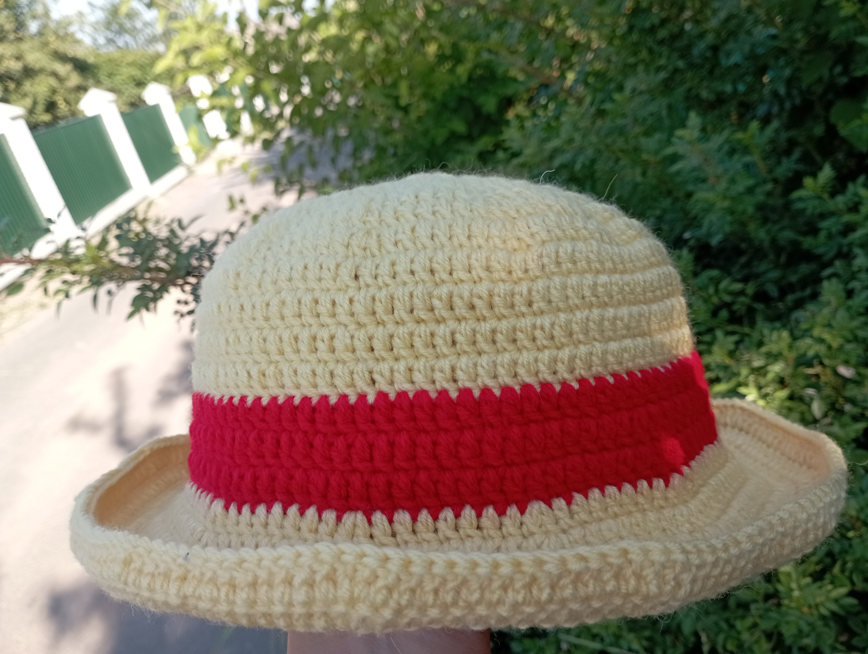 Luffy Straw Hat, One Piece Anime, Cosplay Replica, Monkey D Luffy - Etsy