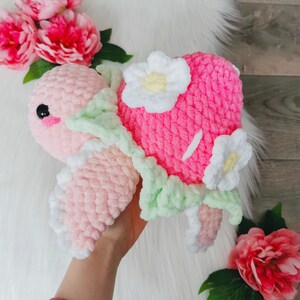Strawberry Turtle Crochet Pattern - Amigurumi PDF, Fruit Turtles, DIY ...