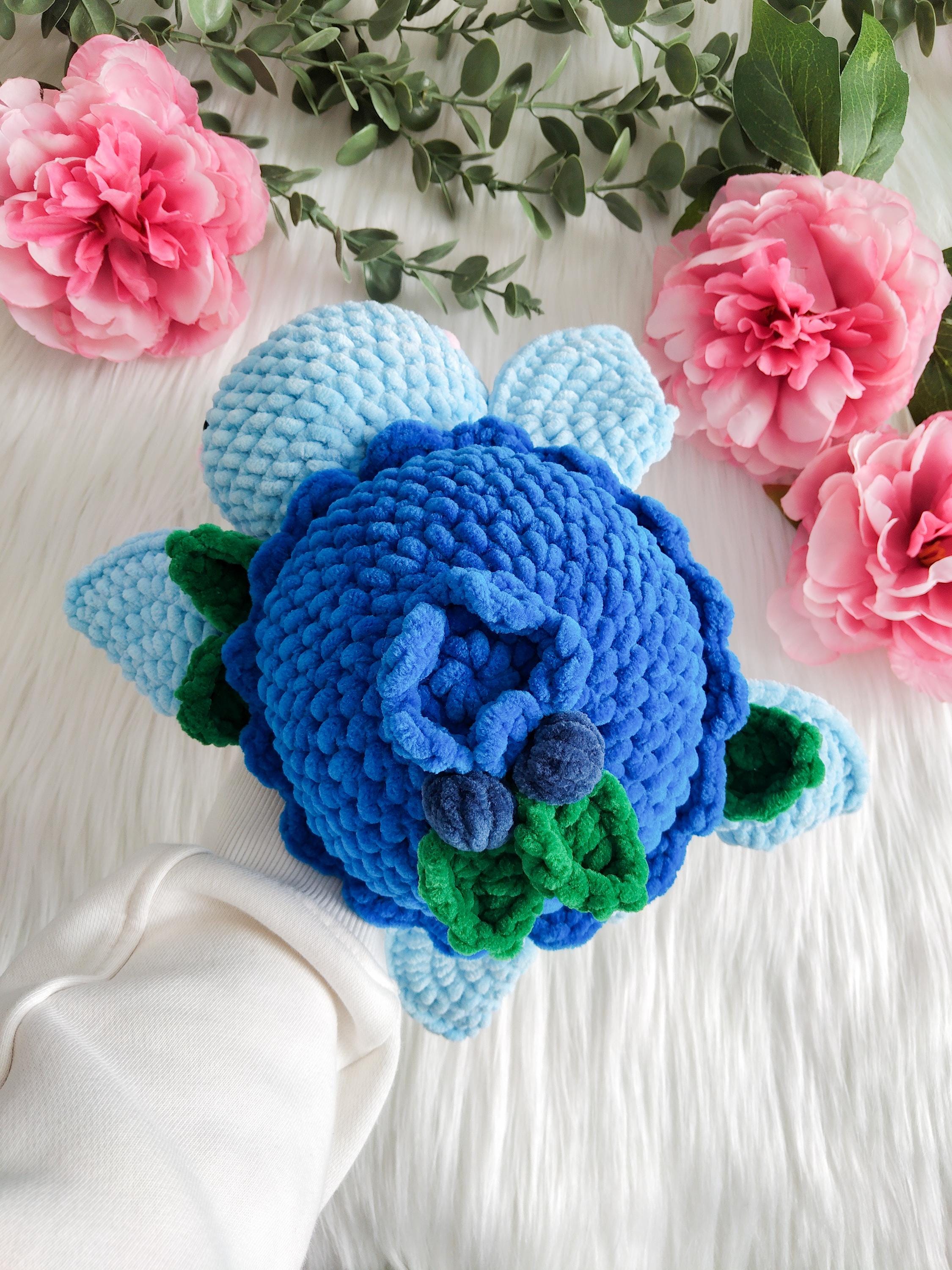Crochet Pattern Bundle - Regular Size Fruit Turtles, Strawberry ...