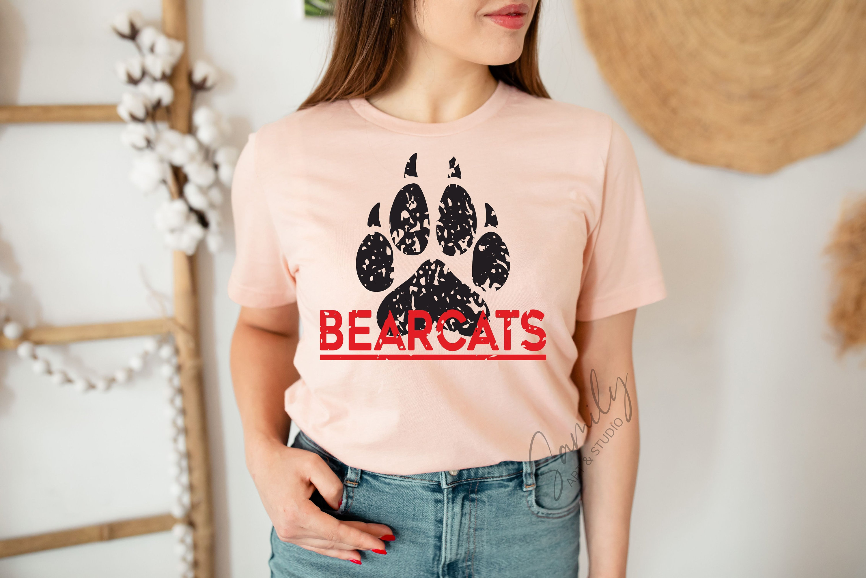 Bearcats Svg Bearcats Cut File Iron On Football Decal Team - Etsy Australia