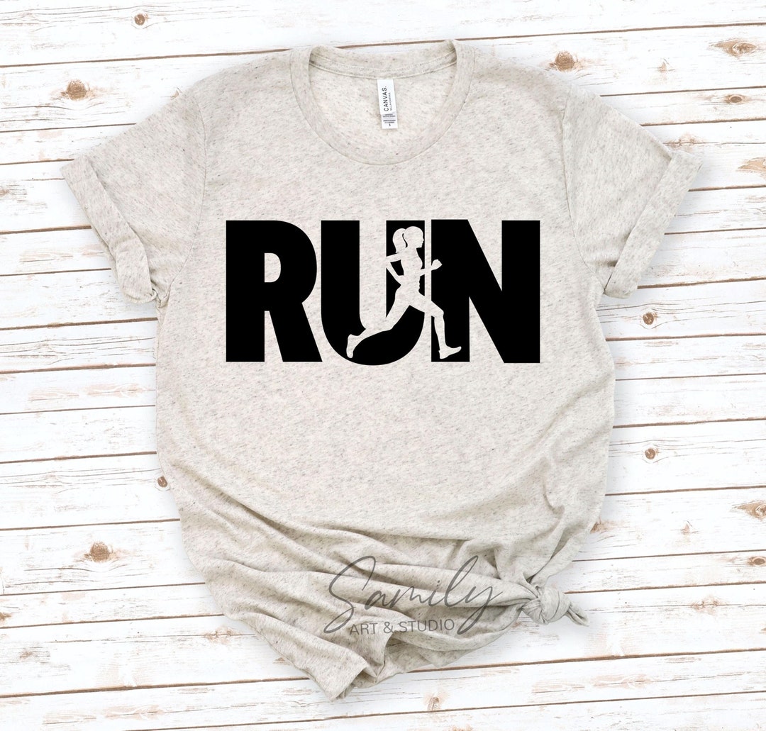 RUN Svg, Runner Svg, Running Svg, Female Athlete Running Svg, Running ...