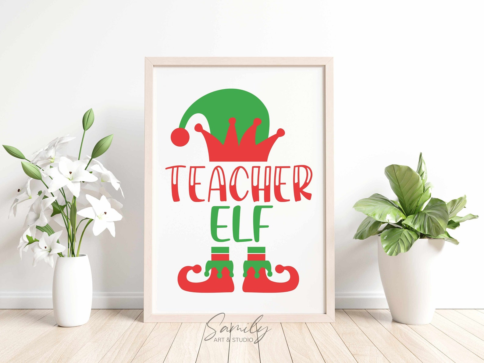 Teacher Elf Svg Christmas Svg Teacher Svg Christmas SVG | Etsy
