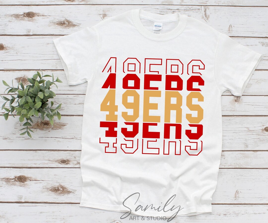 49ERS Svg, Png, San Francisco 49ers Svg, 49ers Game Day, 49ERS Football ...