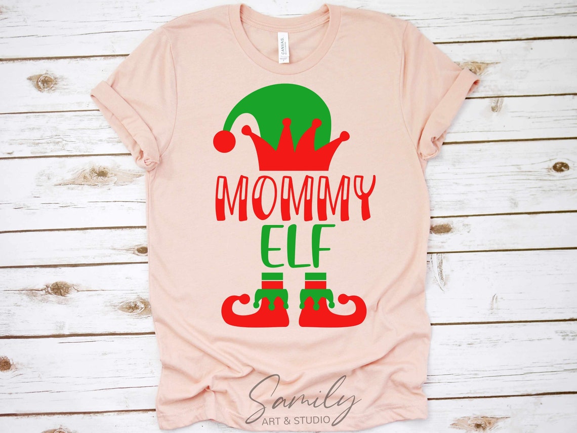 Mommy Elf Svg Christmas Svg Mama Elf Svg Elf Family Svg - Etsy