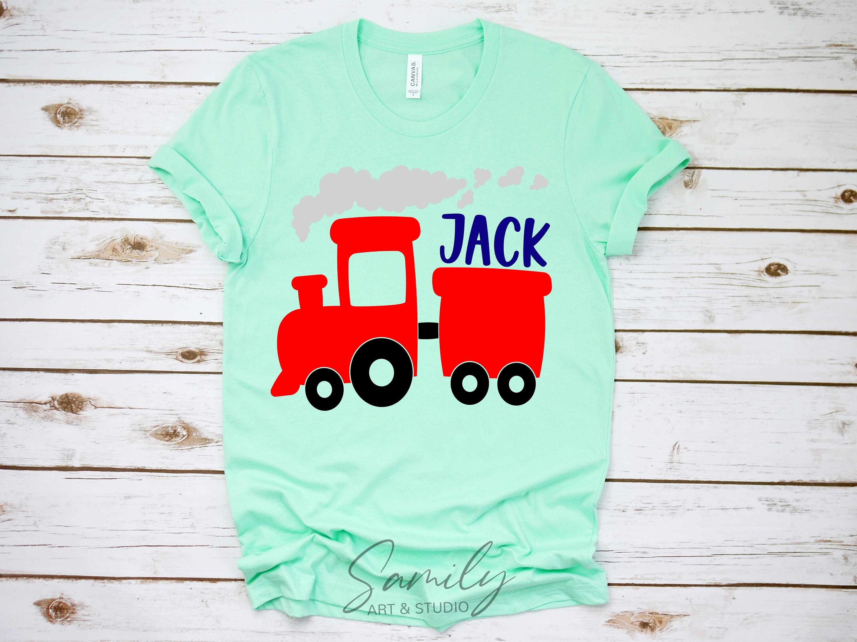 Tren cumpleaños svg fiesta de tren svg transporte archivo de - Etsy México