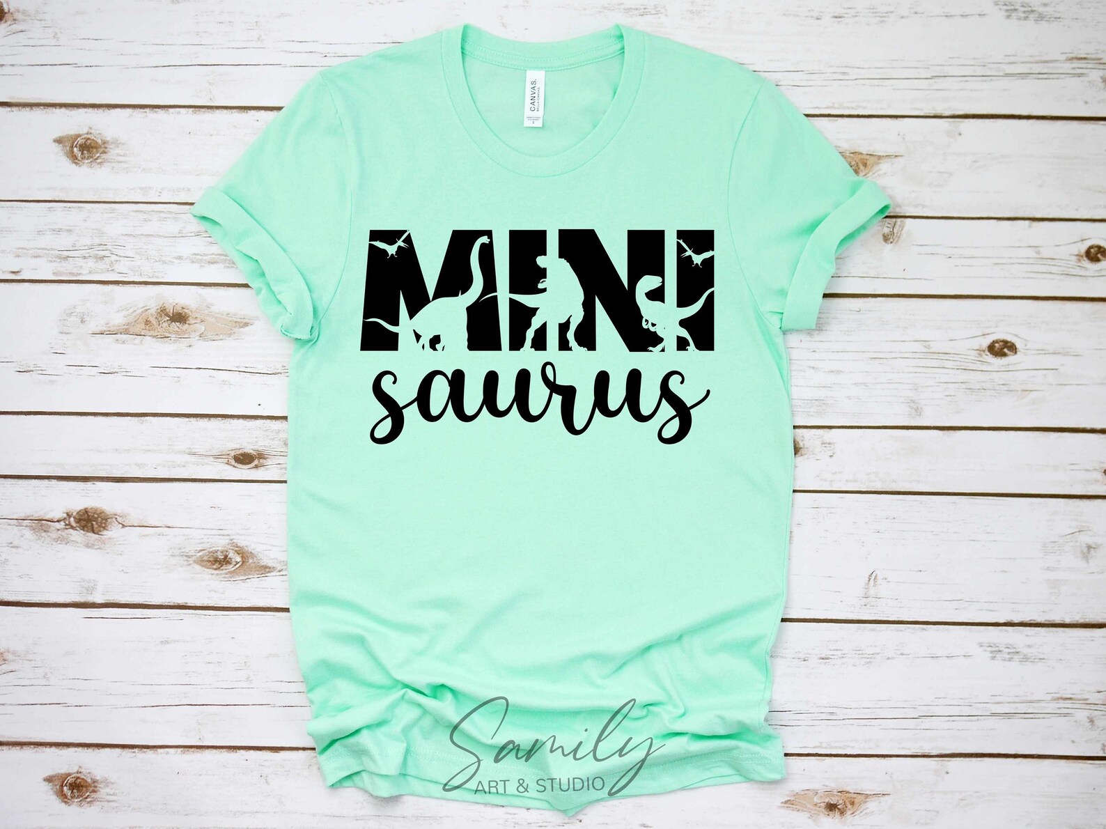 Mini Saurus Svg T-rex Dinosaur Svg Mini Svg Dinosaur Mini - Etsy