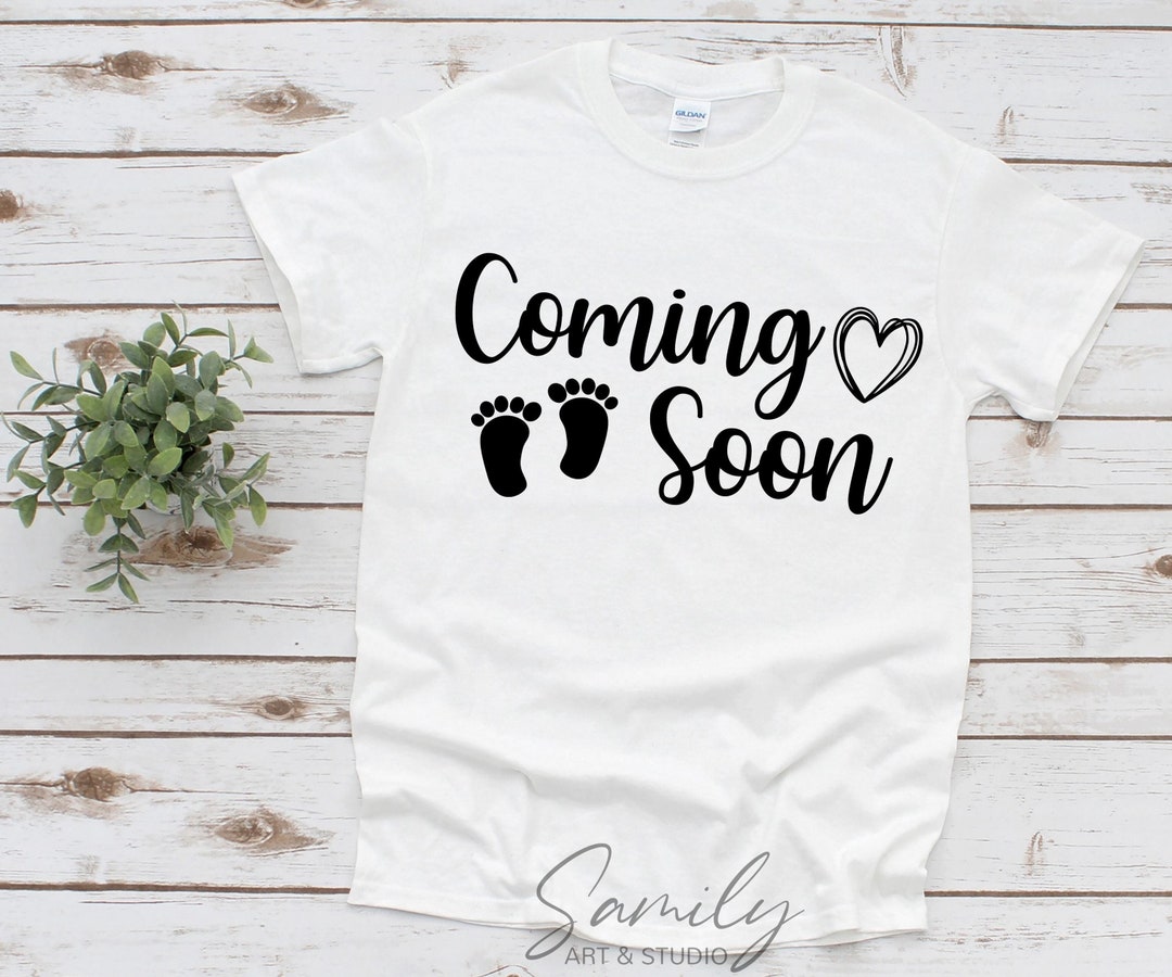Coming Soon SVG, Pregnancy Announcement Svg, Baby Announcement Svg ...
