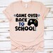 Game Over Back to School Svg Back to School Svgsecond Grade - Etsy