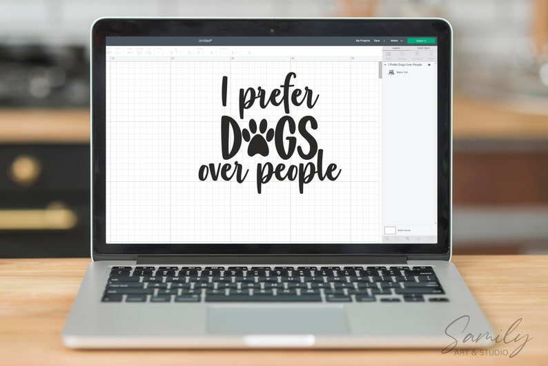 I Prefer Dogs Over People Svg Funny Dog Lover Svg Cut File | Etsy