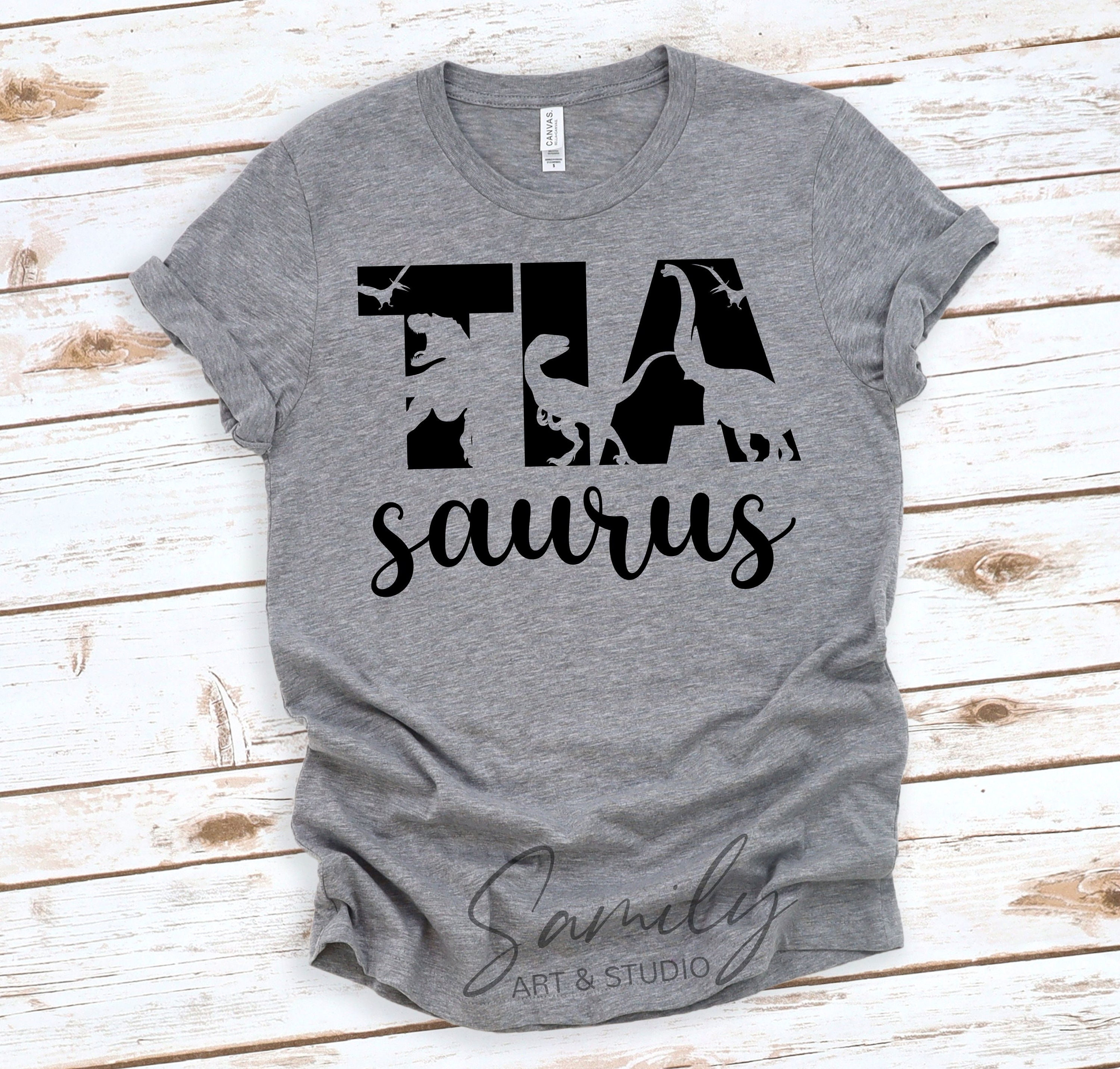 Tia Saurus Svg Tía saurus Svg T-Rex Dinosaurio Svg Tía Svg - Etsy México