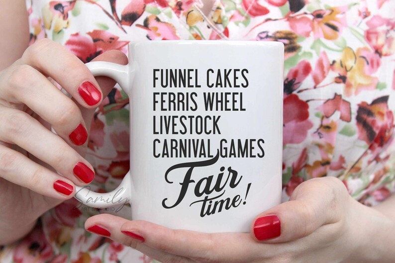 Fair Time Svg Funnel Cakes Ferries Wheel Svg Autumn SVG | Etsy