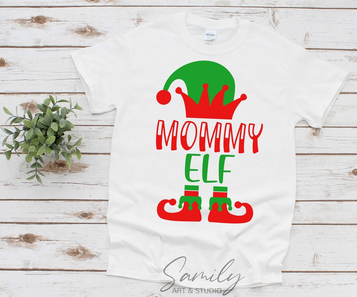 Mommy Elf Svg Christmas Svg Mama Elf Svg Elf Family Svg - Etsy