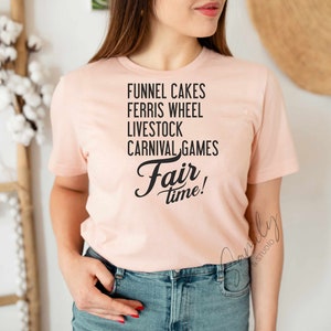Fair Time Svg, Funnel Cakes, Ferries Wheel Svg, Autumn SVG, State Fair ...