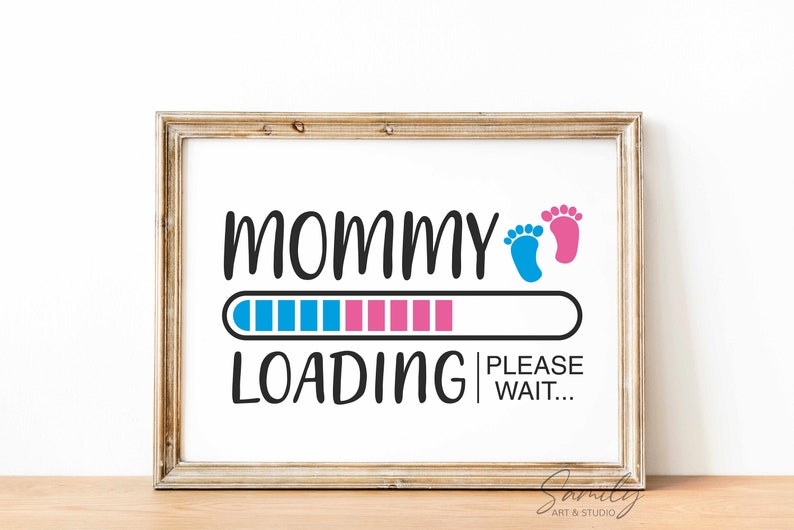 Mommy Loading Svg Mommy to Be Svg Expecting Mother Svg - Etsy