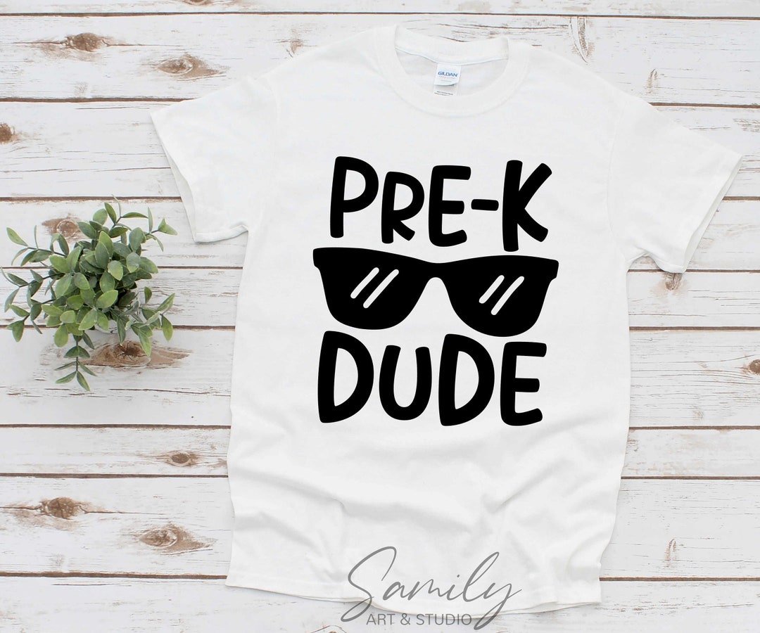 Pre-k Dude Svg, Kindergarten Svg, Graduation, First Day School ...