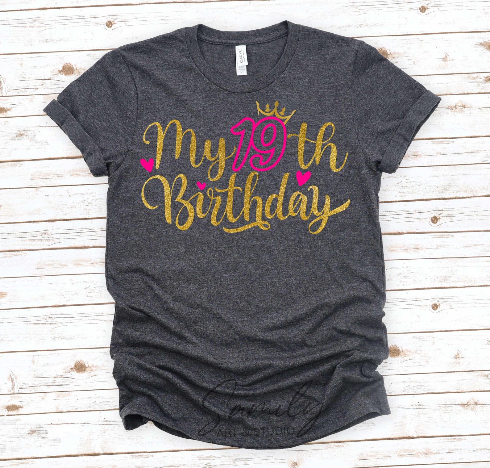 My Nineteenth Birthday Svg Nineteen Svg My 19th Birthday - Etsy