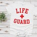Lifeguard Svg Life Guard SVG Halloween Costume Svg - Etsy