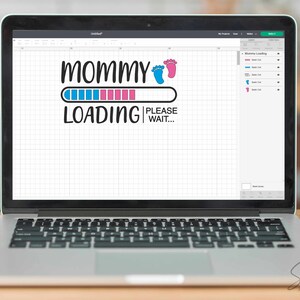 Mommy Loading Svg, Mommy to Be Svg, Expecting Mother Svg, Pregnancy ...