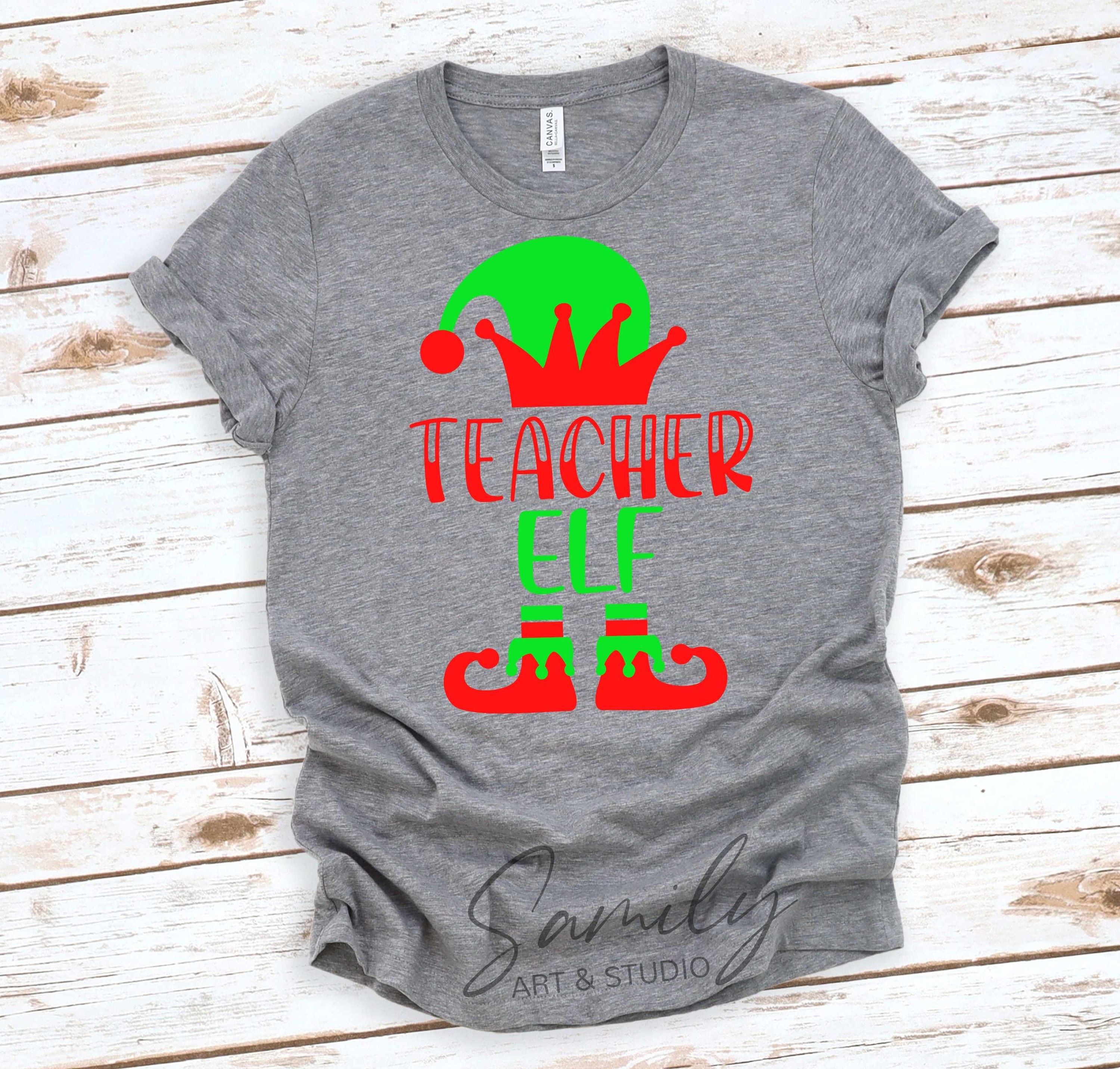 Juf Elf Svg Kerst Svg Juf svg Kerst SVG Lerarenelftal svg | Etsy Nederland