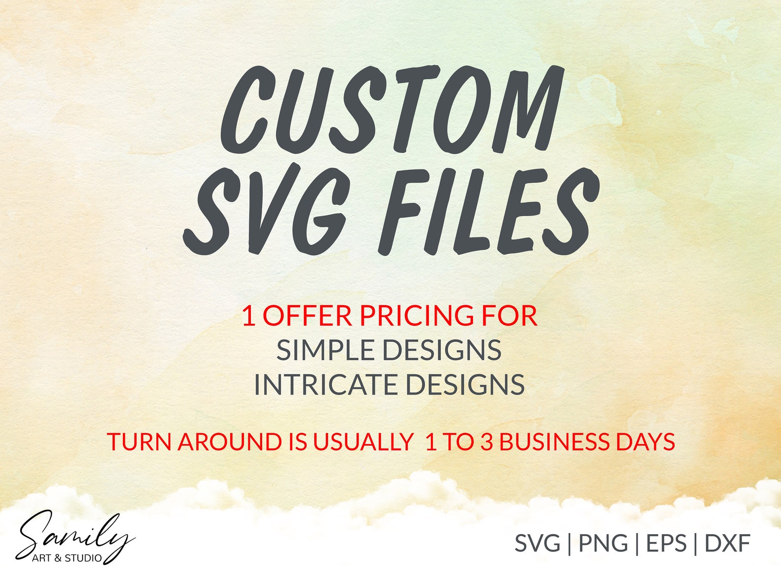 Custom SVG File for Cricut and Silhouette. Custom Svg File. - Etsy