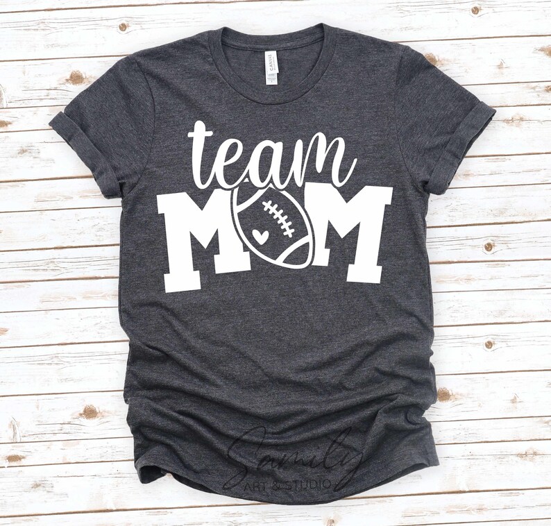 Team Mom Svg Football Mom SVG Football Svg Mom Life Svg - Etsy