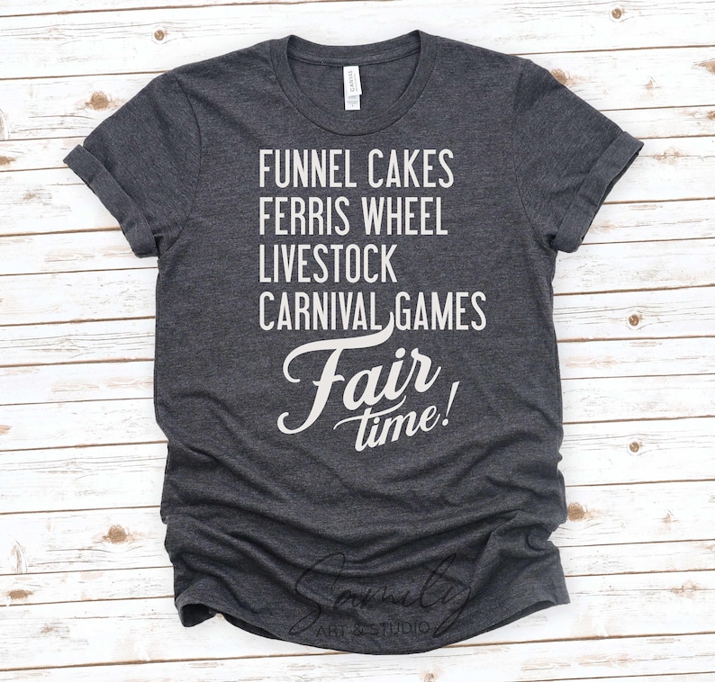 Fair Time Svg Funnel Cakes Ferries Wheel Svg Autumn SVG | Etsy