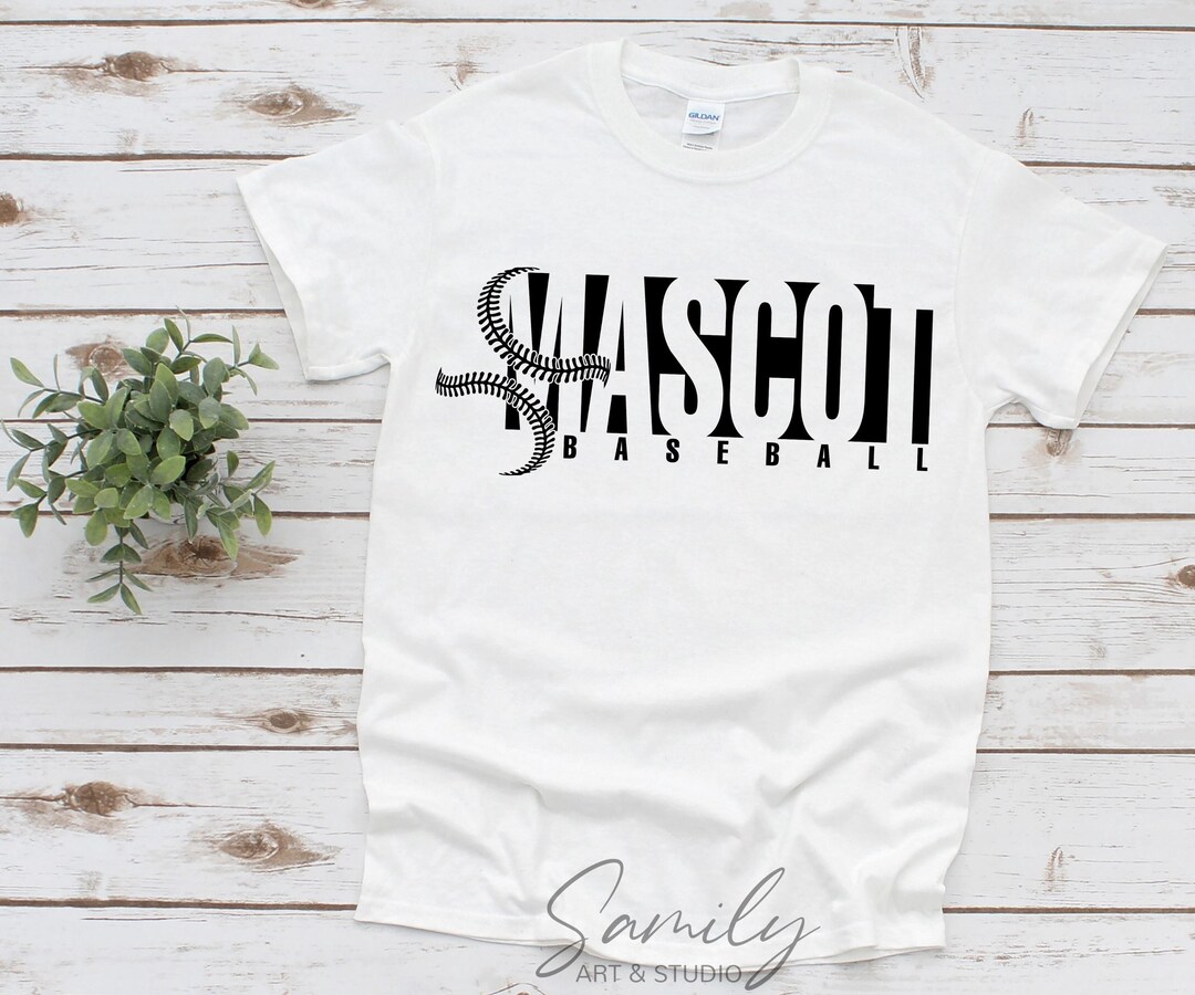 Custom Baseball Team Shirt Mascot Svg Cricut Cut File, Baseball Team ...