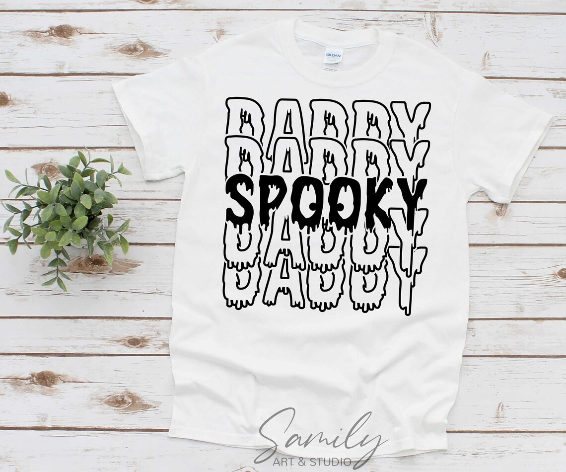 Spooky Daddy Svg Halloween Svg Spooky Dad SVG Spooky Svg - Etsy