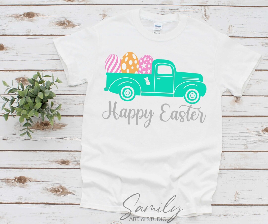Vintage Truck Happy Easter Svg, Easter Svg Kids, Easter Svg - Etsy