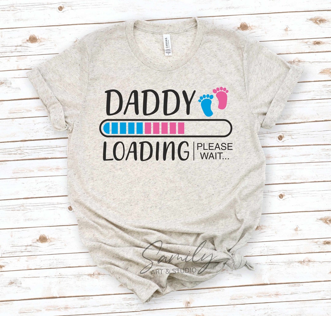 Buy Daddy Loading Svg, Daddy to Be Svg, Expecting Father Svg, Pregnancy ...